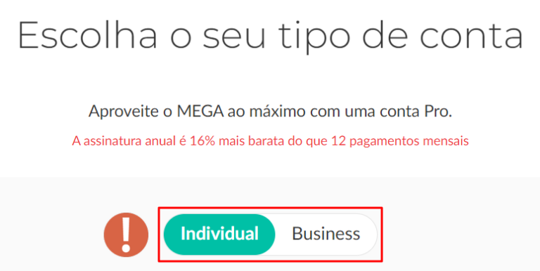 Criar conta ou cadastrar-se no MEGA - MundoContas